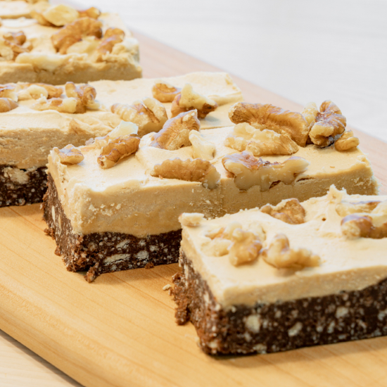 Gluten Free Coffee & Walnut Slice | Portion Pak